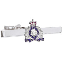 Silver RCMP Crest Tie Bar The Mountie Shop